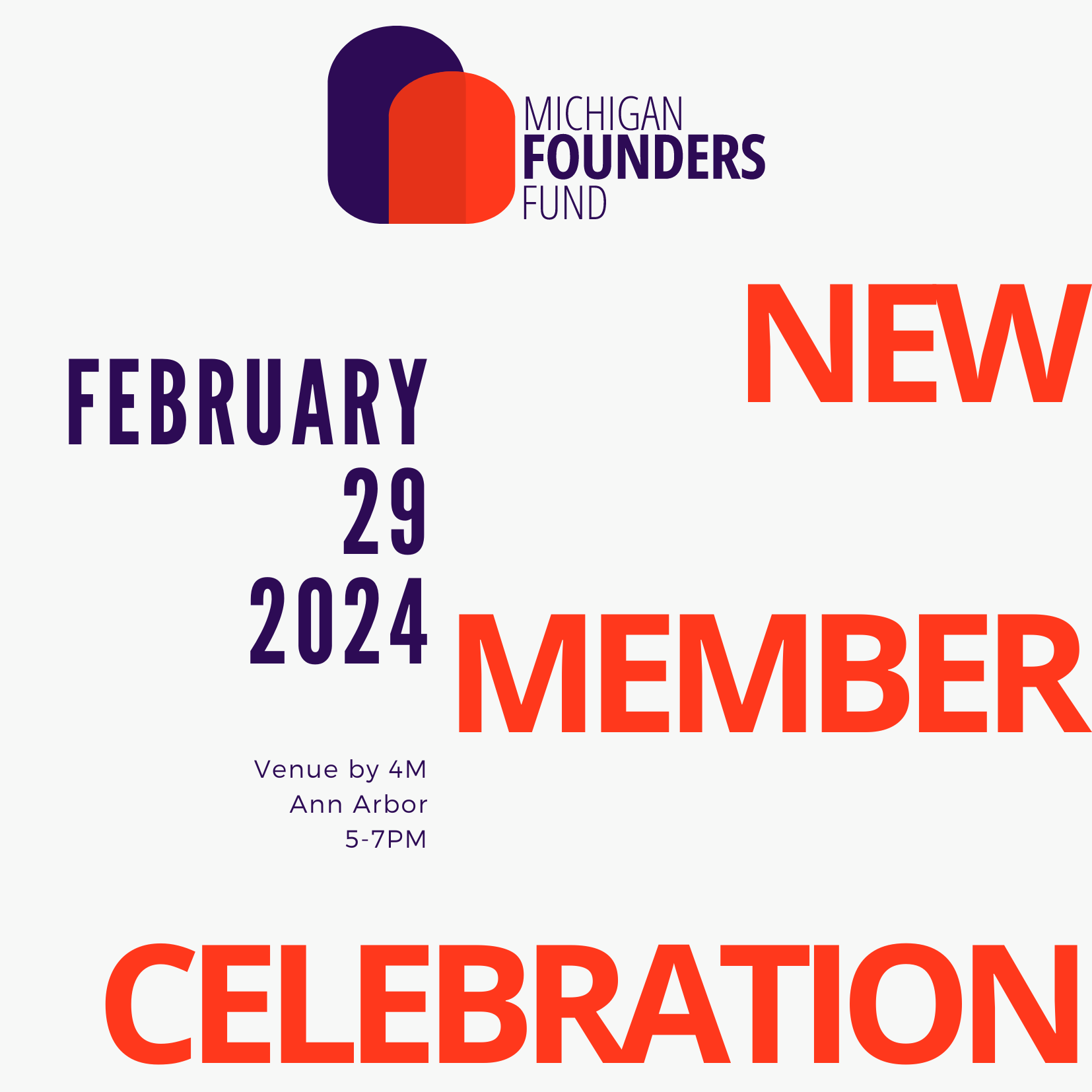 MFF New Member Celebration and Happy Hour - Michigan Founders Fund